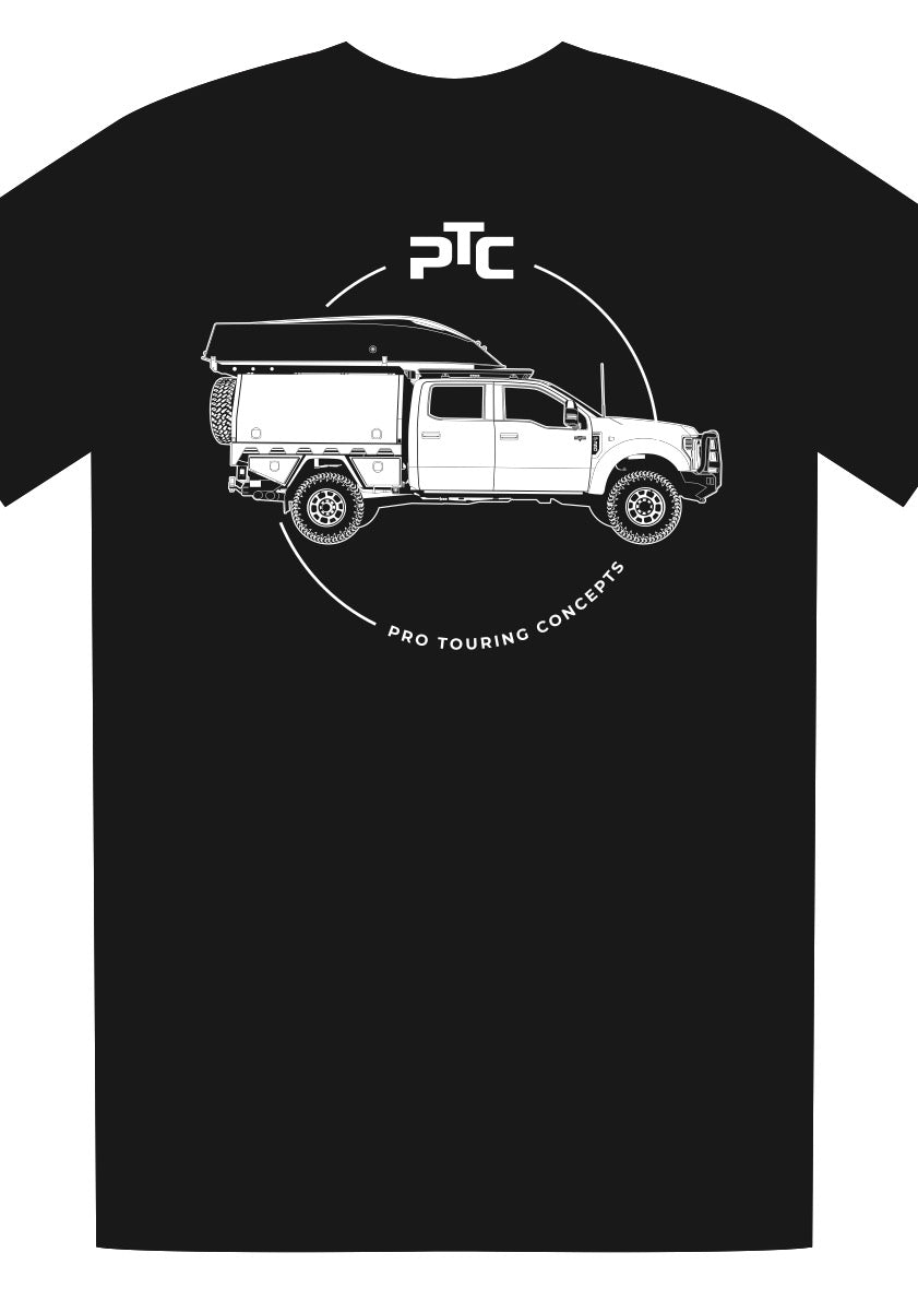 Pre-Release Men's "Ford F350 Build" - Black – Pro Touring Concepts